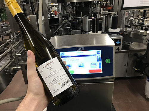Sponsored - Wein kennzeichnen - Weinkellerei Steinhauser codiert ...
