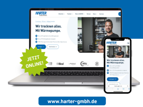 Harter präsentiert neue Unternehmenswebsite